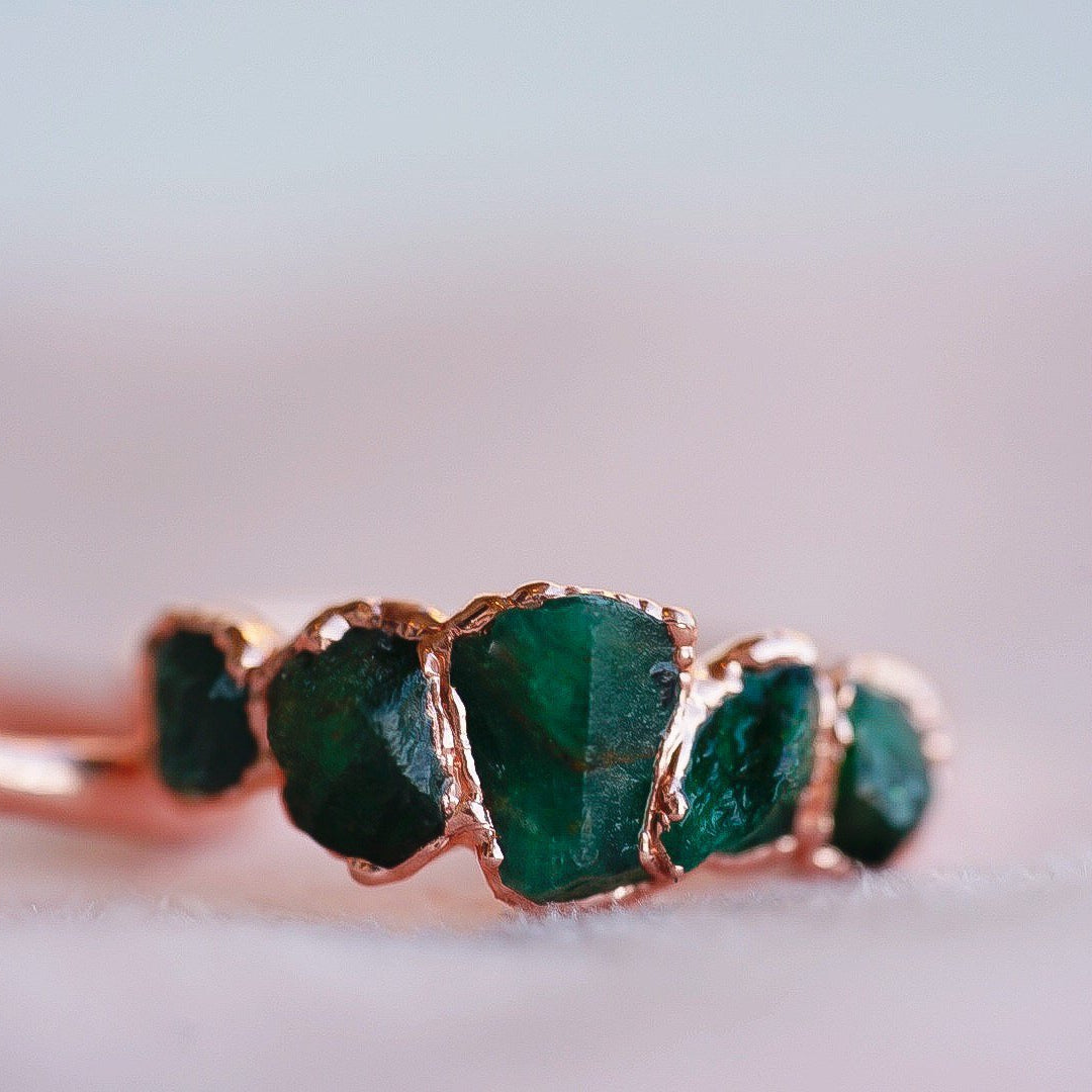 Emerald Multi Stone Ring – Indigo Row