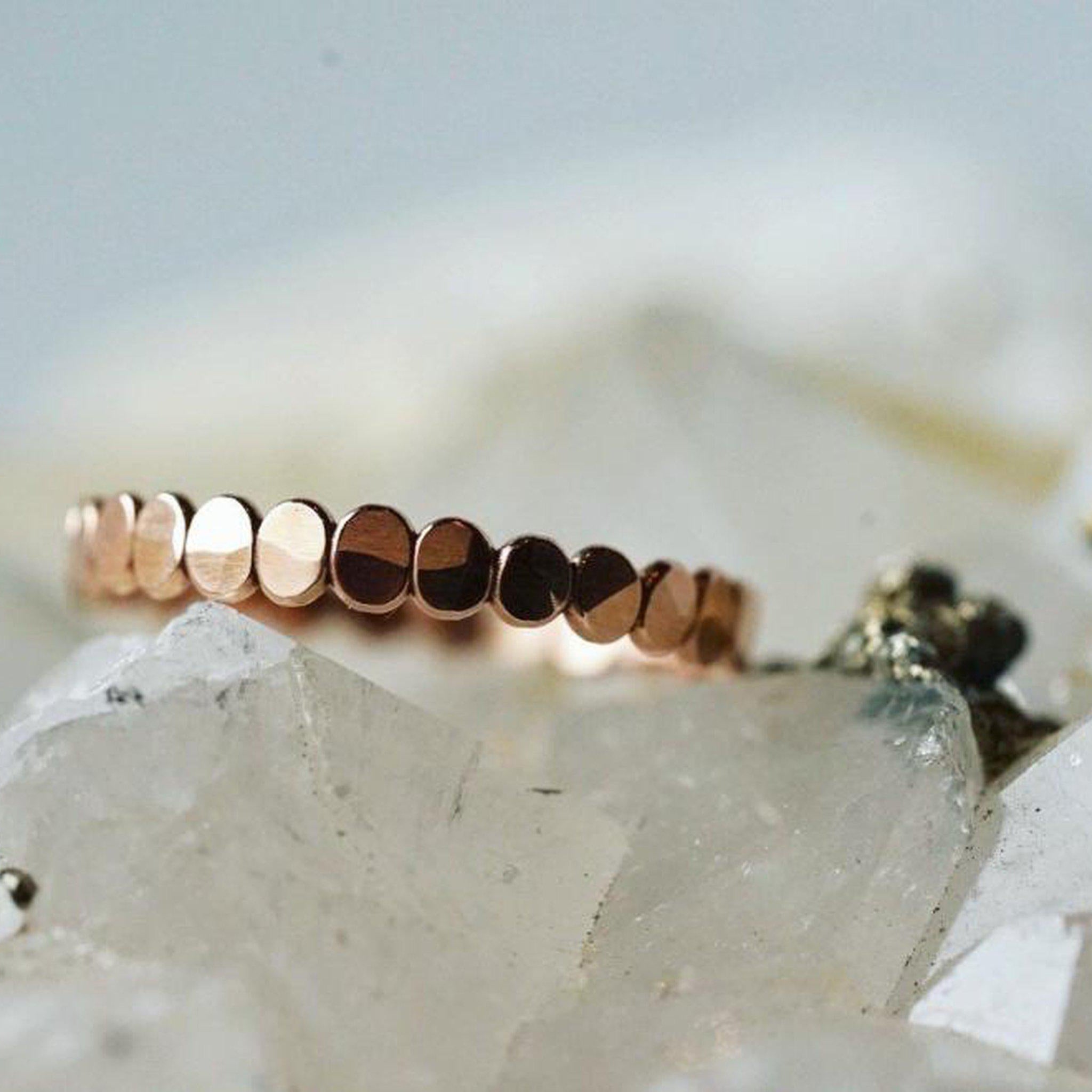 Solid 14k Gold Juniper Band – Indigo Row